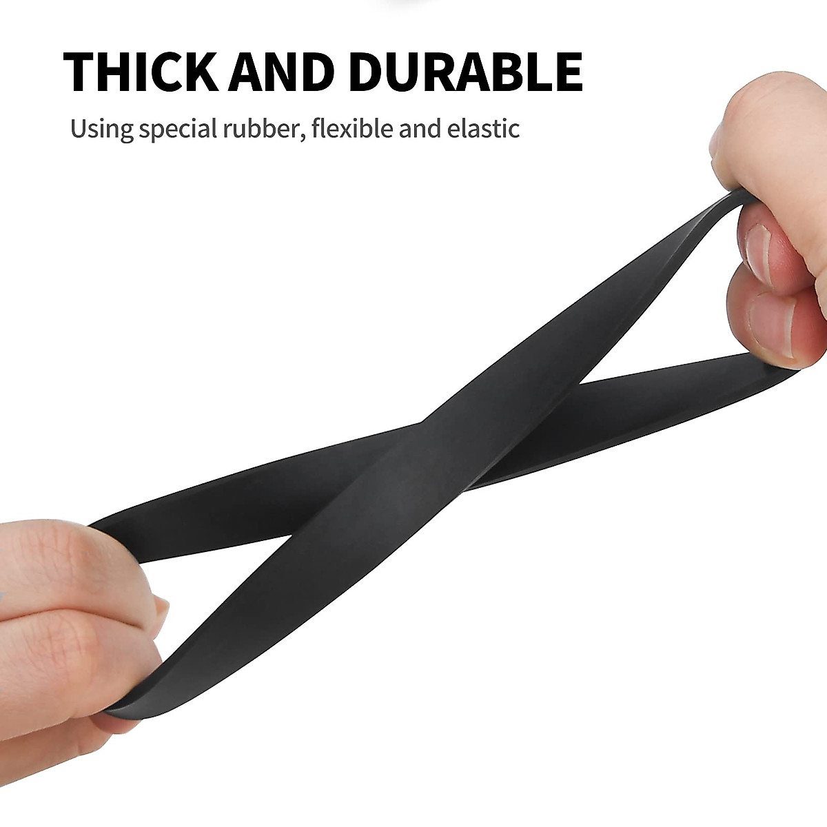 Vacuum Belt for Bissell ProHeat 2X Revolution Pet Pro Carpet Cleaner Model 1986 1964 2007 2007P Series, Replace Part #1606428#1611129#1611130