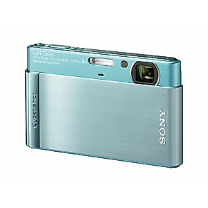 Sony Cyber-shot DSC-T90 12 MP Digital Camera with 4x Optical Zoom and Super Steady Shot Image Stabilization (Blue)