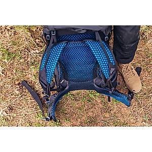 Gregory Mountain Products Focal 58 Backpacking Backpack Ozone Black