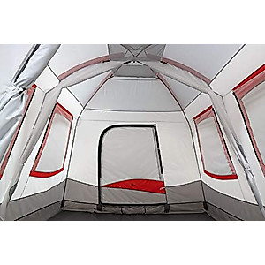 ALPS Mountaineering Camp Creek Two-Room Tent - Gray/Red