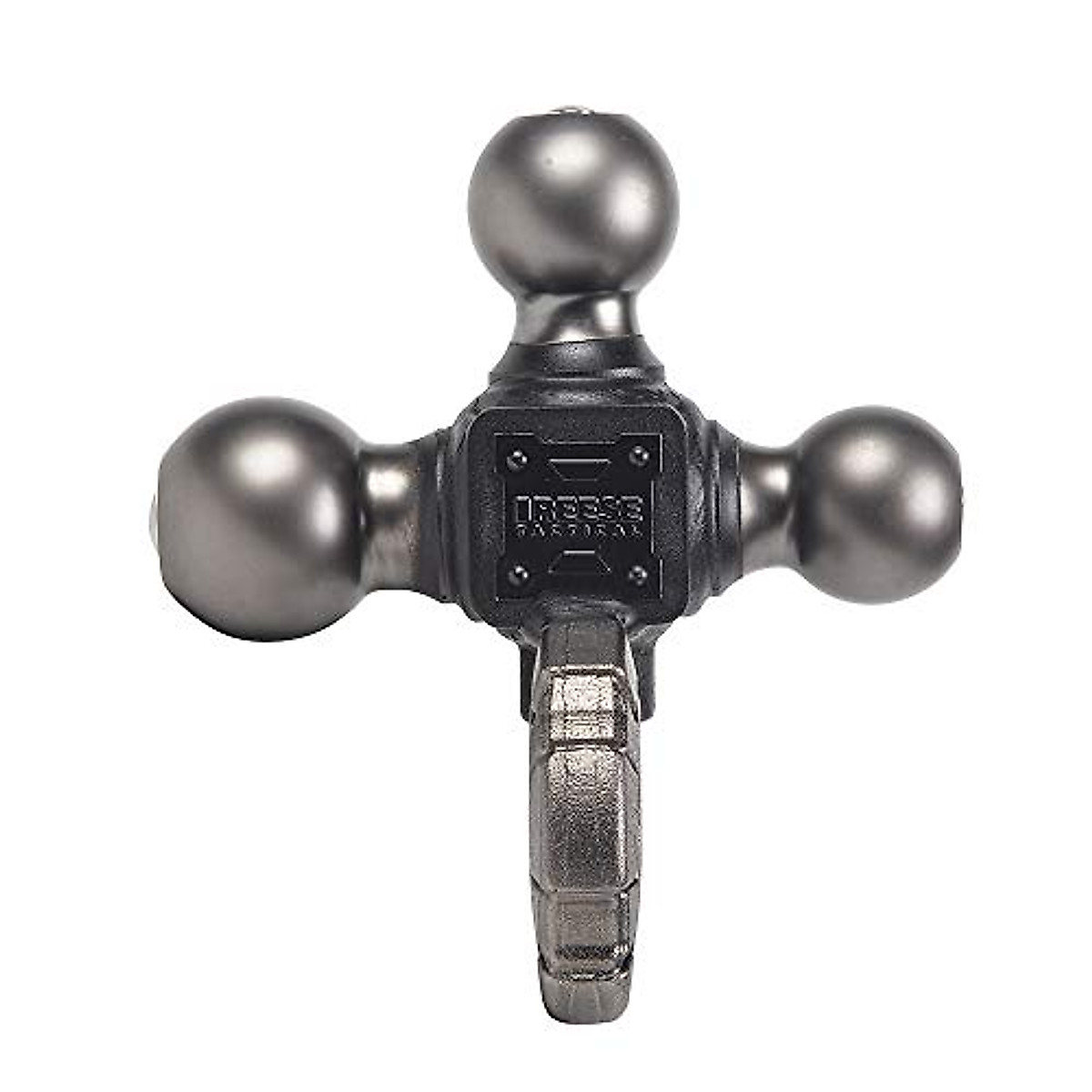 Reese Towpower 7095620 Tactical Towing Tri-Ball Ball Mount with Pewter Tow Hook