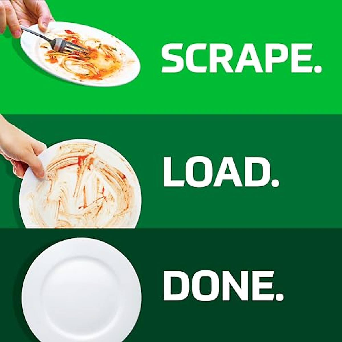 Cascade Free & Clear Dishwasher Pods, Dishwasher Detergent, Dish Detergent Soap, Lemon Essence, 47 Count