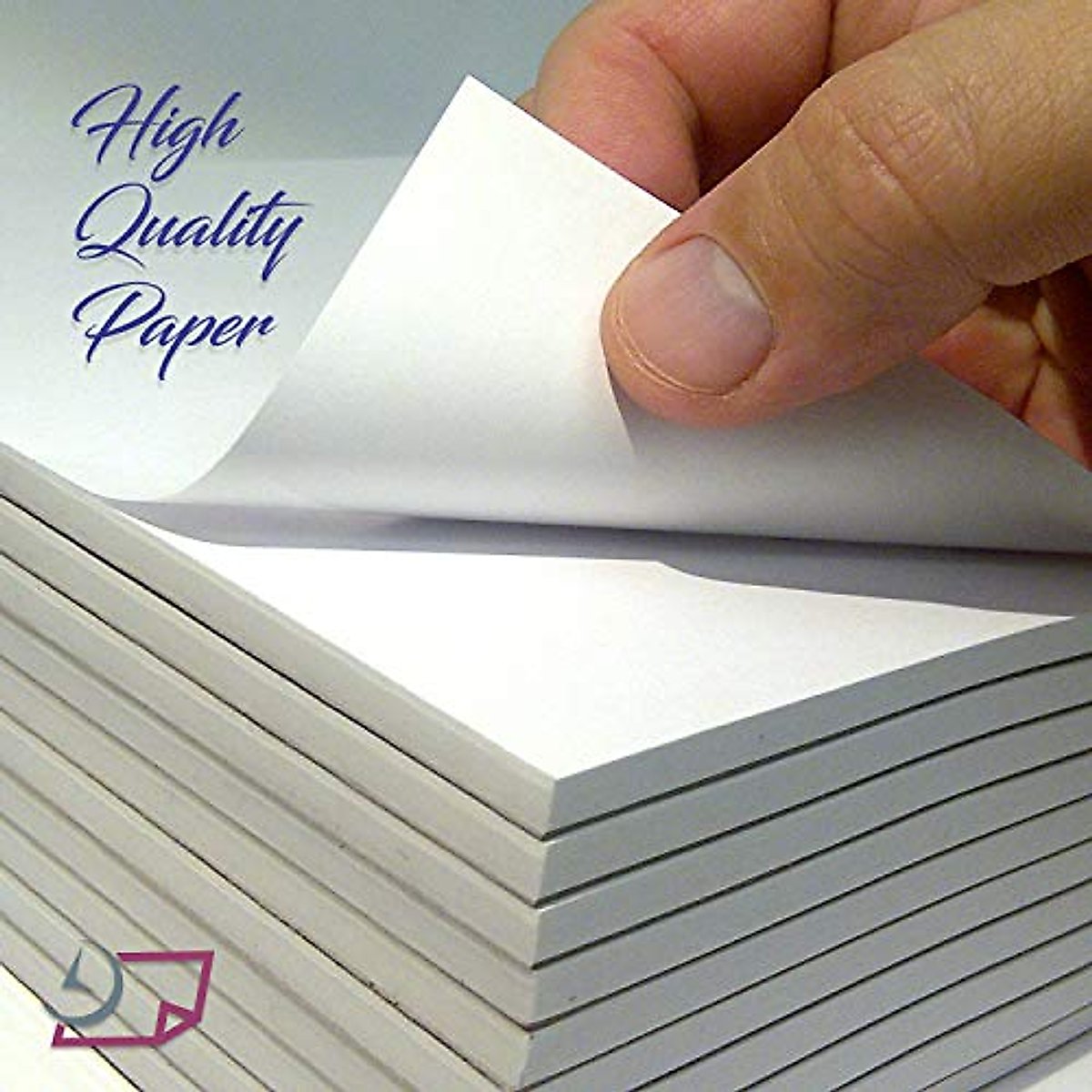 Next Day Labels Memo Pads - Note Pads - Scratch Pads - Writing pads - 10 Pads with 50 sheets in Each Pad (4 x 6 inches)