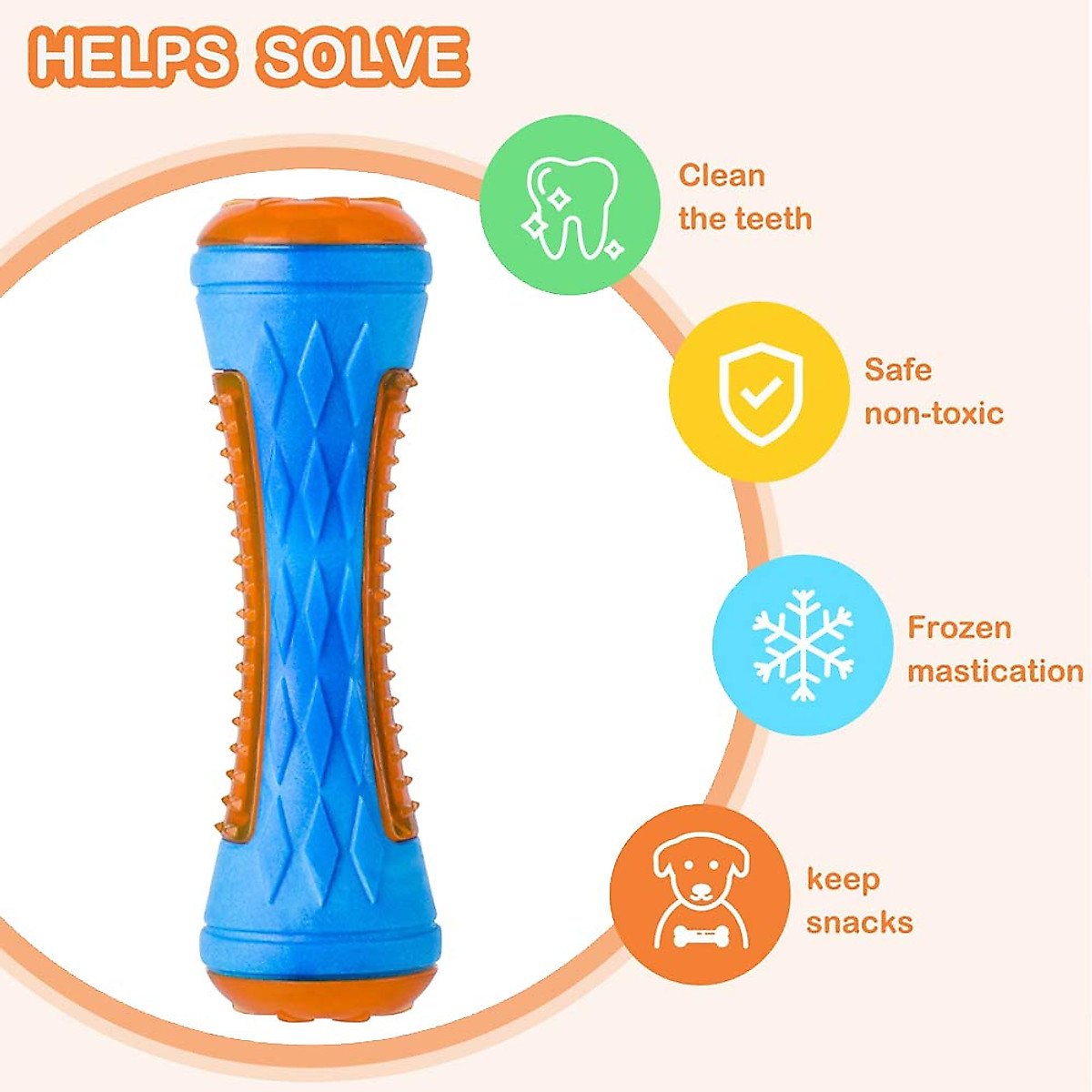 CoubonTail Dog Squeaky Toys Pack 4 Pcs, Pool Toys, Floating Toys for Interactive Fetch & Play, Dog Beach Toy Set, TPR