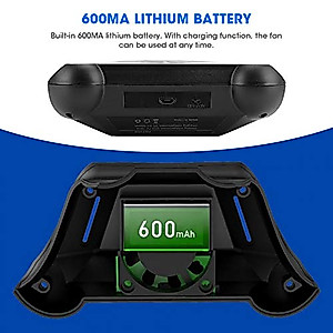 DAUERHAFT Easier to Control Portable Compact Game Machine Cooling Fan Gamepad Heat Sink Simple Operation,for Game Machine Gamepad