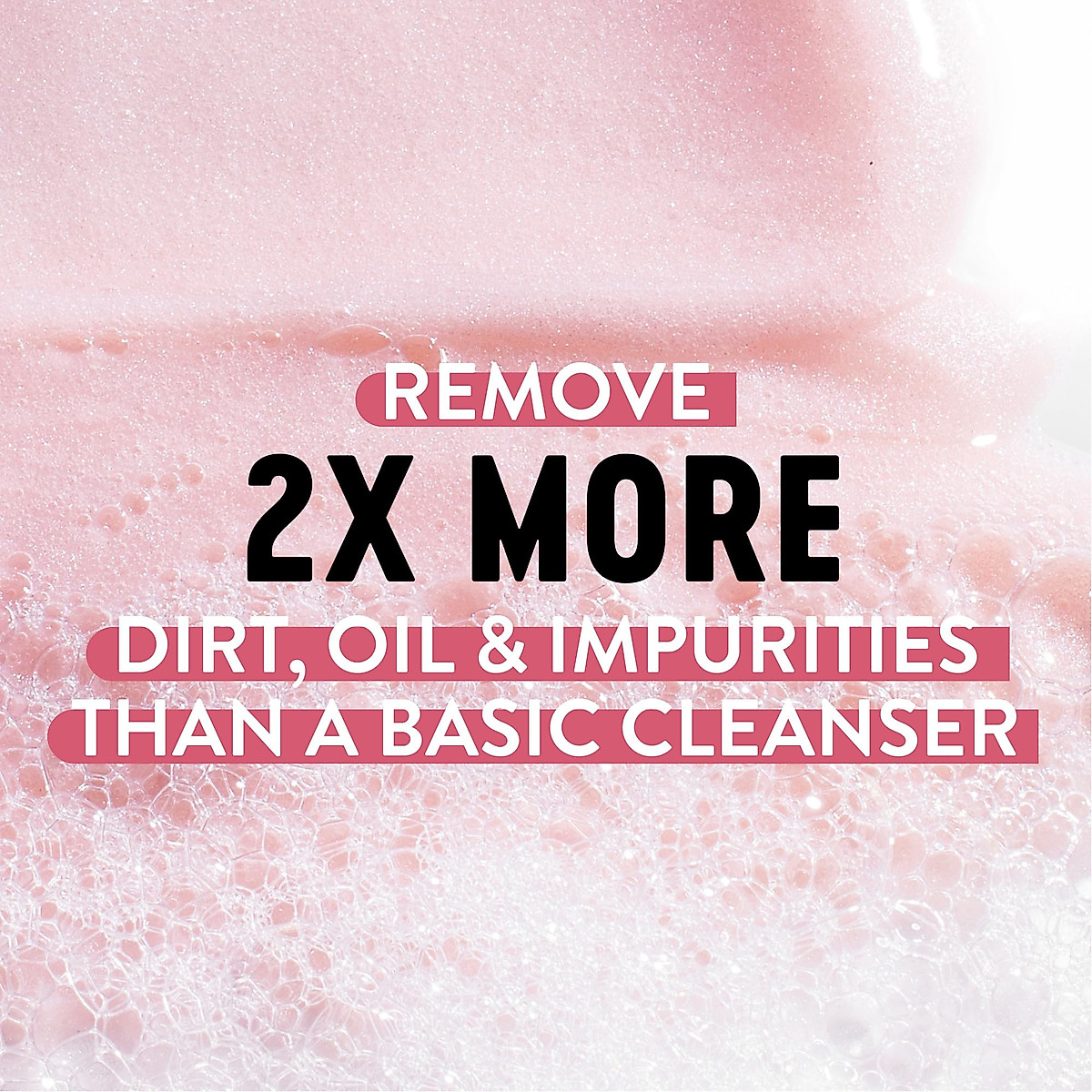 Bioré Rose Quartz + Charcoal Daily Purifying Cleanser, Oil Free Facial Cleanser Energizes Skin, Dermatologist Tested and Cruelty Free, 6.77 oz