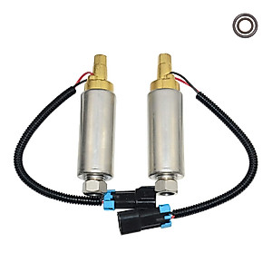 Electric High Low Pressure Fuel Pump Replacement for Mercruiser Mercury Marine Boat 4.3L 5.0L 5.7L V6 V8 861156A1 861155A3 935433 935432 18-35433 18-8868 GELUOXI