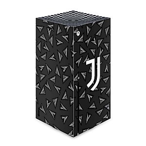 Head Case Designs Officially Licensed Juventus Football Club Geometric Pattern Art Vinyl Sticker Gaming Skin Decal Cover Compatible with Xbox Series X Console
