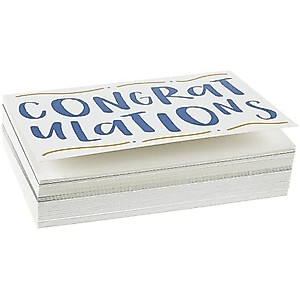Juvale Graduation Cards Bulk Assortment - 36 Pack Congratulations Greeting Cards with Envelopes 4x6, 6 Designs - 2024 Graduation Party Supplies