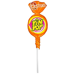 Generic Pin Pop Assorted Flavor Lollipop, 100 Count, Fruit Bubble Gum Suckers, 1800g