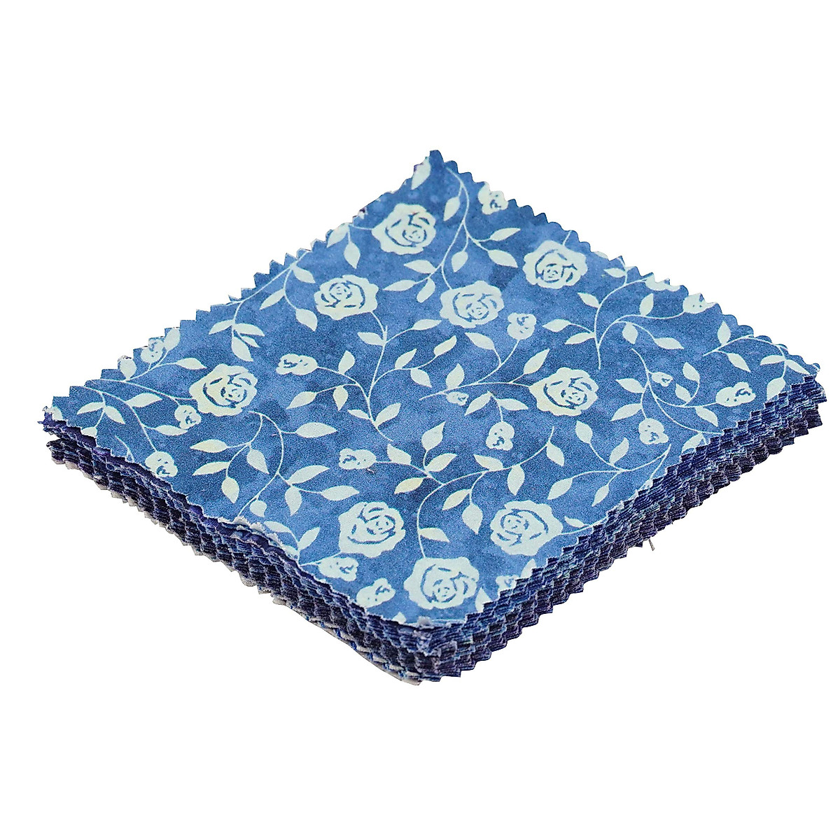 Soimoi Batik Print Precut 10-inch Cotton Fabric Quilting Squares Charm Pack DIY Patchwork Sewing Craft