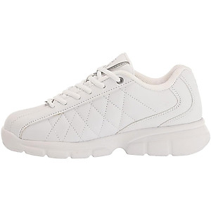 Fila Womens Fulcrum 3 Sneaker, White/White/Metallic Silver, 6.5