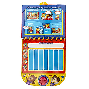 Daniel Tiger Potty Training Reward Chart, Potty Time With Daniel! Workbook Includes Stories, Activities, Stickers, and Sound Button! (Daniel Tiger's Neighborhood)