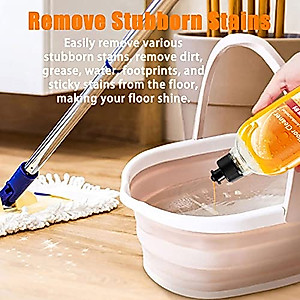 XIRUJNFD Sonieya Multi Purpose Floor Cleaner, Household Floor Cleaners, Sonieya Floor Cleaner, Floor Cleaner Liquid, Floor Cleaner for Mopping, for Tiles, Hardwood, Wood Floors (Ocean,1Pcs/500ML)