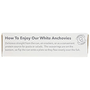 PATAGONIA PROVISIONS Lemon Olive Spanish White Anchovies, 4.2 OZ