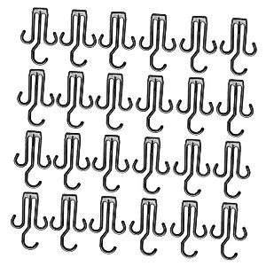 MAGICLULU 72 Pcs Shoe Rack Plastic Hooks for Hanging Shoes Hanger Suction Cup Towel Hook Sandals Drying Hook Excerise Bike Closet Drying Rack Boot Hooks Shoes Holder Slipper Rack Slippers