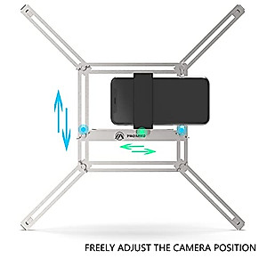 Action Camera Fence Mount Metal Camera Fence Mount for GoPro iPhone, Mevo Start, Phones, to a Chain Link Fence for Recording Baseball/Softball (Mini)