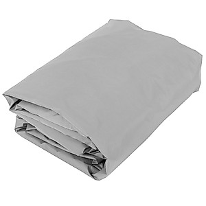 Kayak Canoe Dust Cover, Waterproof UV Sun Cover Boat Storage Sunblock for 2.5- Fishing Boat (Gray)