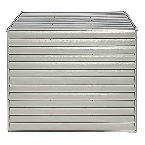 Arrow Shed 4' x 7' Yardsaver Compact Galvanized Steel Storage Shed with Pent Roof