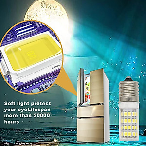 kzfuli 5304517886 Refrigerator Bulb. Compatible with 5304498578 KEID28a KEL2811 refrigerators. White Light 3.5W (1pcs)