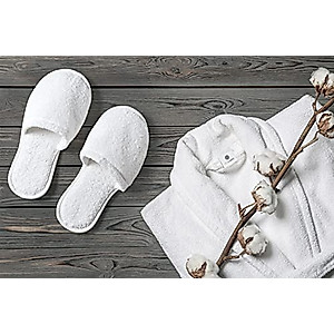 BIOLINEN Luxury Cotton Terry Shawl Bathrobe Collar Robe with Slippers Bathrobe for Men & Women 100% Combed Terry Unisex Spa Robe - Premium Quality Bathrobe
