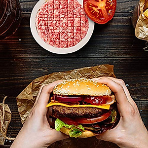 Cooking Concepts Hamburger Press 2-Pack Bundle - 2 Complete Sets.(a Total of 4 Pieces)