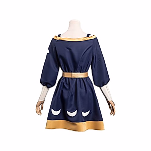 Finbald Womens Amity Blight Costume Dress The Owl House Cosplay Halloween Full Sets