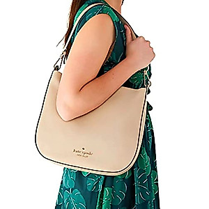 Kate Spade Lexy Leather Shoulder Bag (Light sand)