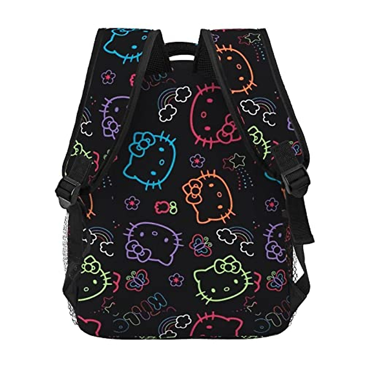 BAMARO Cartoon Anime Cat Backpack for Girls Women Lightweight Fashion High Capacity School Bookbag