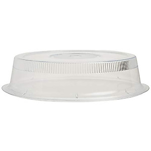 Nordic Ware Plastic Deluxe Microwave Cover, Clear (Set of 2)