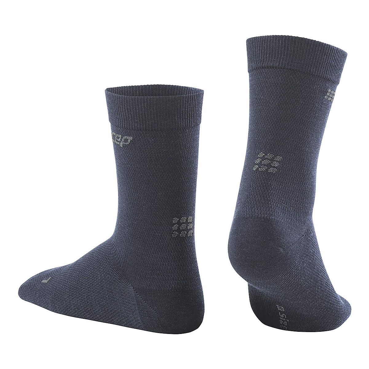 CEP Allday Merino Mid Cut Socks, Dark Blue, Men, V