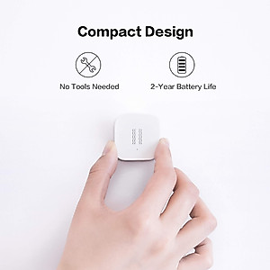 Aqara Water Leak Sensor Plus Aqara Vibration Sensor, REQUIRES AQARA HUB, Zigbee Connection, For Remote Monitoring, Alarm System and Smart Home Automation