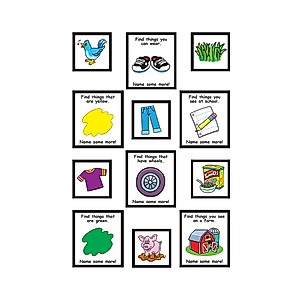 Super Duper Publications | Magnetic Let's Find and Name Things Board Game | Educational Learning Resource for Children