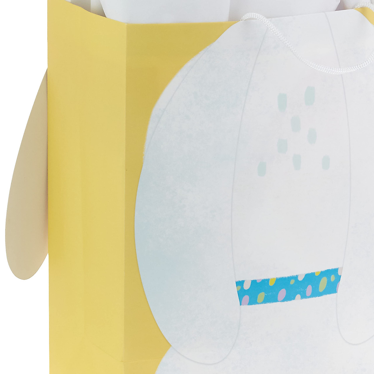 Hallmark 13" Large Easter Gift Bag with Tissue Paper (Easter Bunny with Egg) for Easter Egg Hunts, Easter Baskets, Easter Presents