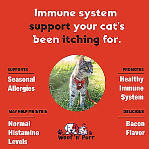 Natural Cat Antibiotic - Antibiotics for Cats - Pet Antibiotics - Cat Antibiotics - Cat Allergy Relief for Cats - Antibiotic for Cats - Cat UTI Antibiotics - 1 fl oz: Roast Chicken Flavor