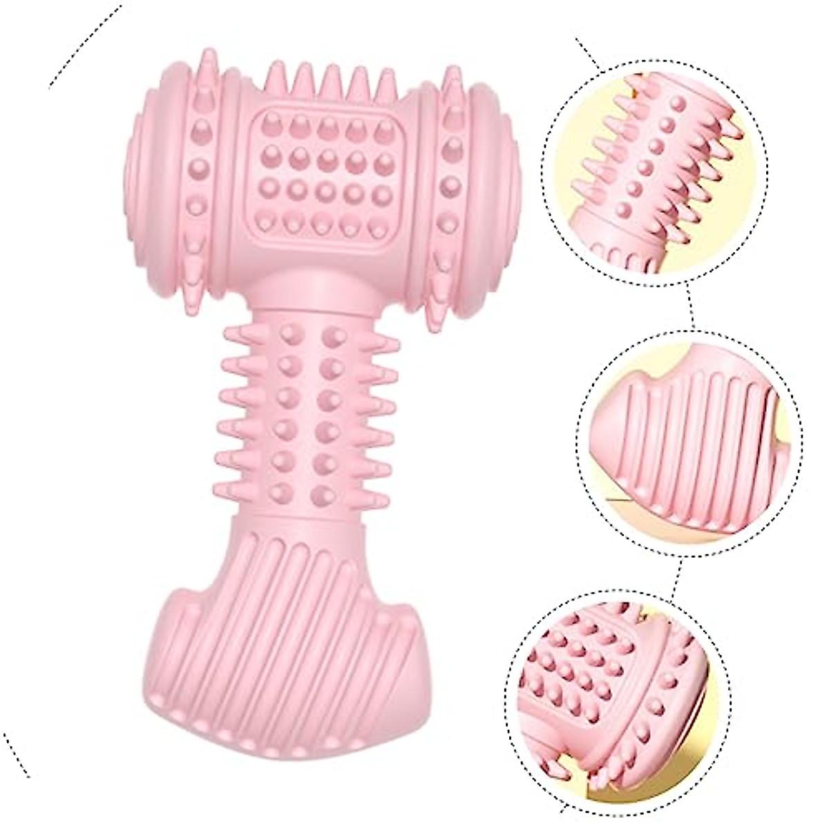 balacoo 5pcs Dog Toy Dog Squeaky Toys Dental Dog Rubber Dog Accessories for Small Dogs Small Dog Accessories Dog Chew Toys Dog Teeth Cleaning Toy Pet Chew Toys TPR Dog Supplies Puppy