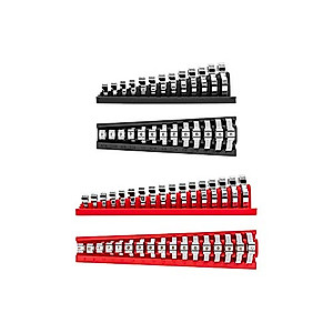 Tekton 3/8 Inch Drive Crowfoot Wrench Set, 30-Piece (5/16-1 In, 8-24 Mm) - Racks | WCF92301