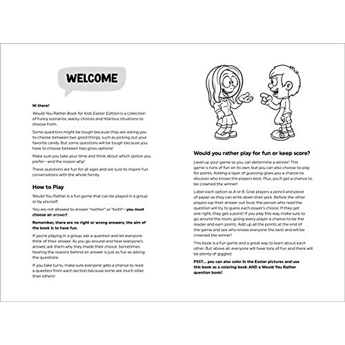 Would You Rather Book for Kids Easter Edition: Easter Basket Stuffers for Kids and Tweens. Easter Gifts for Girls and Boys Age 6 - 12 Years Old (Easter Joke Books for Kids Series)