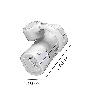 Charella #x2Kc45 5 2 Low Latency Gaming True Bo-Ne Conduction Bluetooth Headset No in-Ear Sports Sweatproof Bo-Ne Conduction