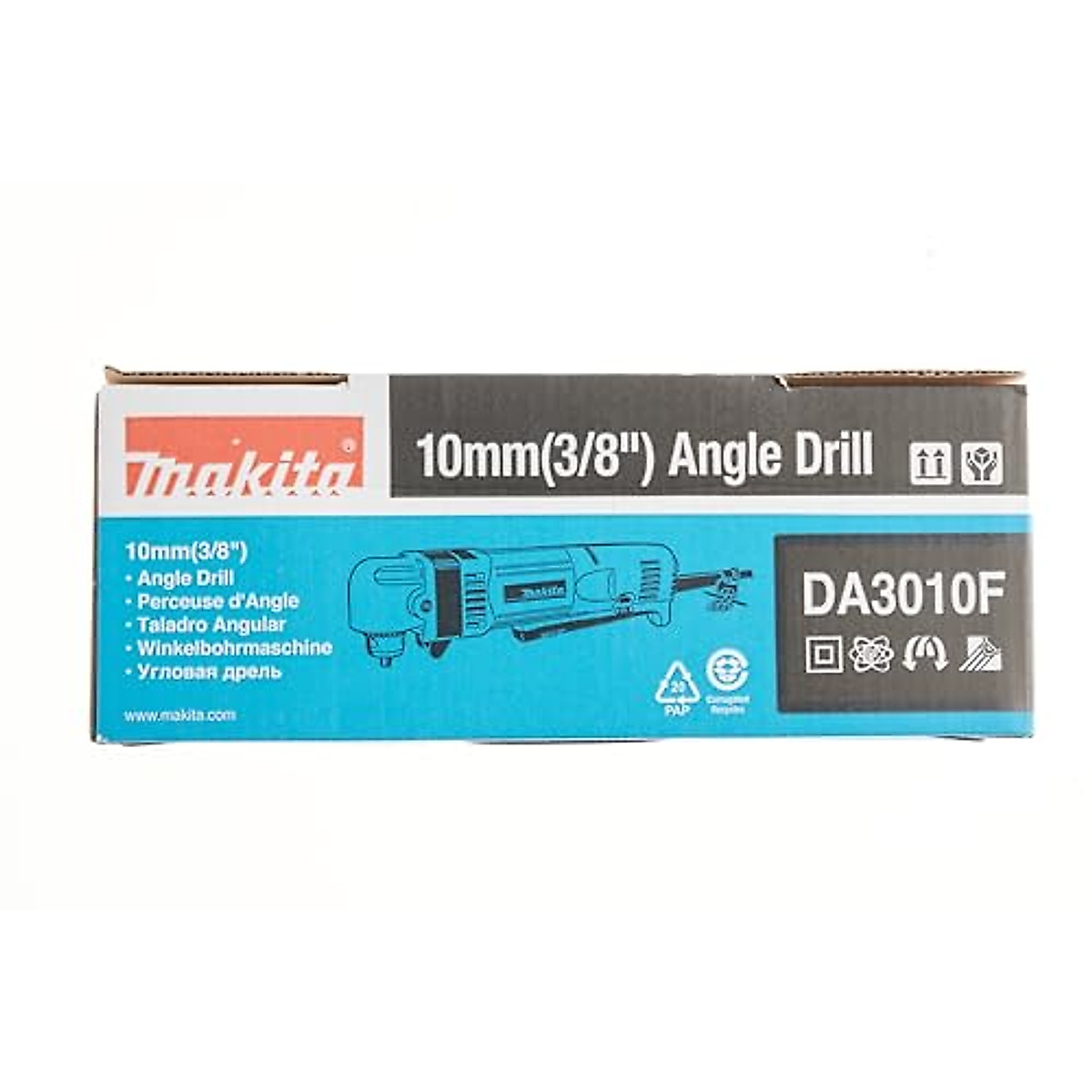 Makita DA3010F 3/8" Angle Drill, reversible