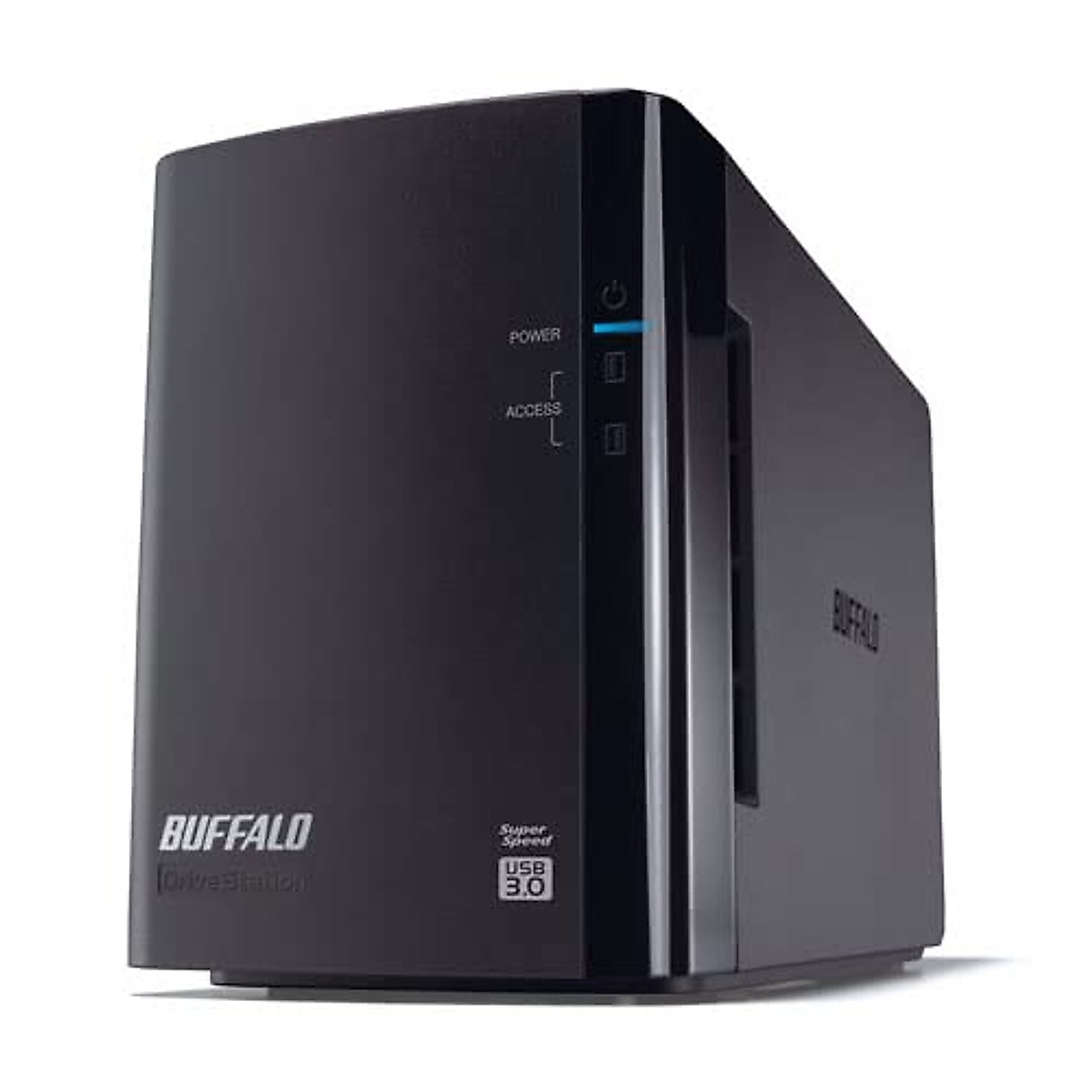 BUFFALO DriveStation Duo 2-Bay 4TB (2x2TB) TAA Desktop External Hard Drive USB 3.2