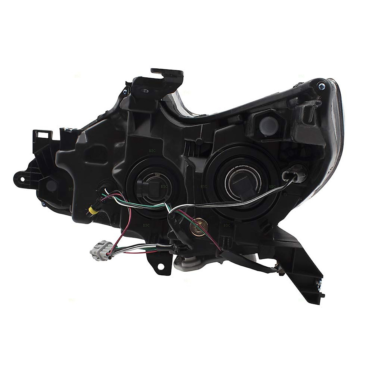 Brock Replacement Halogen Headlamp for 2016-2018 Altima Sedan Passenger Right w/Chrome Housing Compatible with 260109HS0A