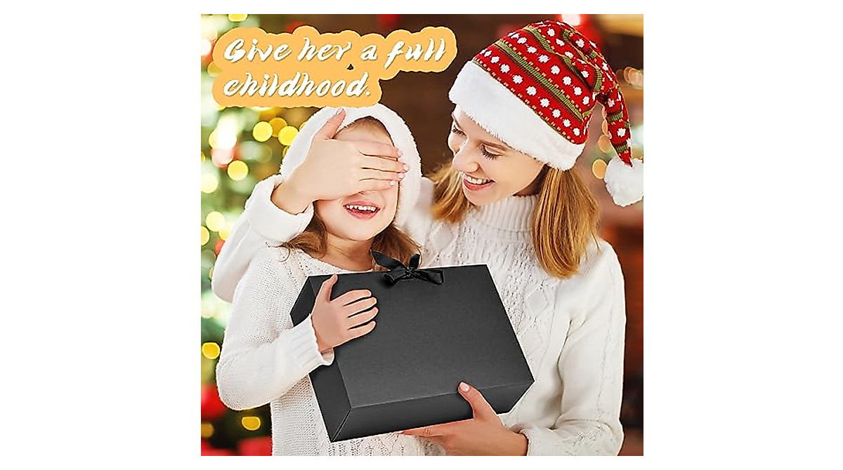 Luxury Black Gift Boxes - 12 Pack for Various Occasions