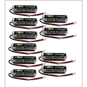 10PC R88A-BAT01G Replacement Battery for ORMON, Accurax G5 Servo System