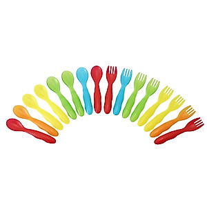 The First Years Take & Toss Toddler Flatware (Pack of 16)