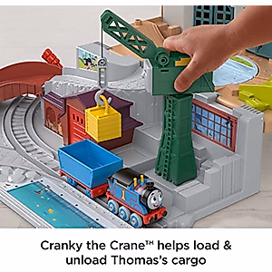 Thomas & Friends Sodor Take-Along Train Set for Kids with Diecast Push-Along Thomas Engine for Preschool Kids Ages 3 Years & Up