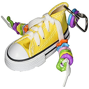 Super Bird Creations SB719 Beaker Sneaker Bird Toy, Small/Medium Bird Size, 6" x 2"