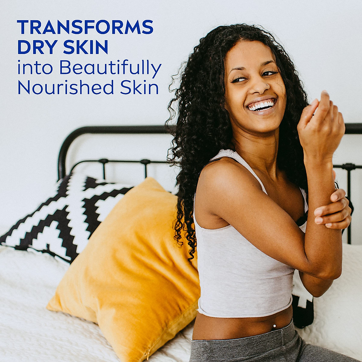 NIVEA Oil Infused Peach Blossom and Avocado Oil Body Lotion, Body Lotion for Dry Skin, 16.9 Fl Oz Pack of 3