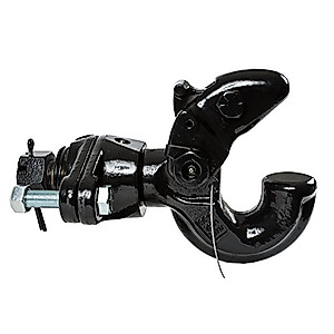 Buyers Products BP760A 30 Ton Capacity Forged Swivel Type Pintle Hook , Black