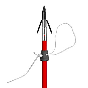 Cajun Bowfishing Arrow Slides 5-Pack - Arrow Snap-Back Preventer Kit - Simple Design, Increased Effectiveness, 5/16" Shaft Compatibility, Complete Set of 5 for Continuous Use